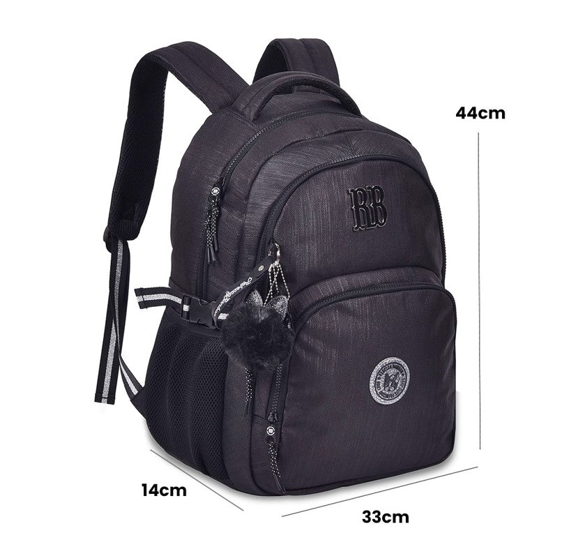 Mochila De Costas Rebecca Bonbon Preta RB24528 – Brink Center